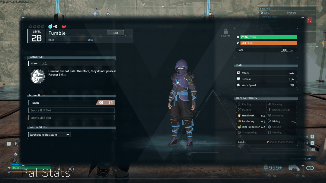 Palworld Human List- Moonflower Shinobi Ichizoku – Playing Games