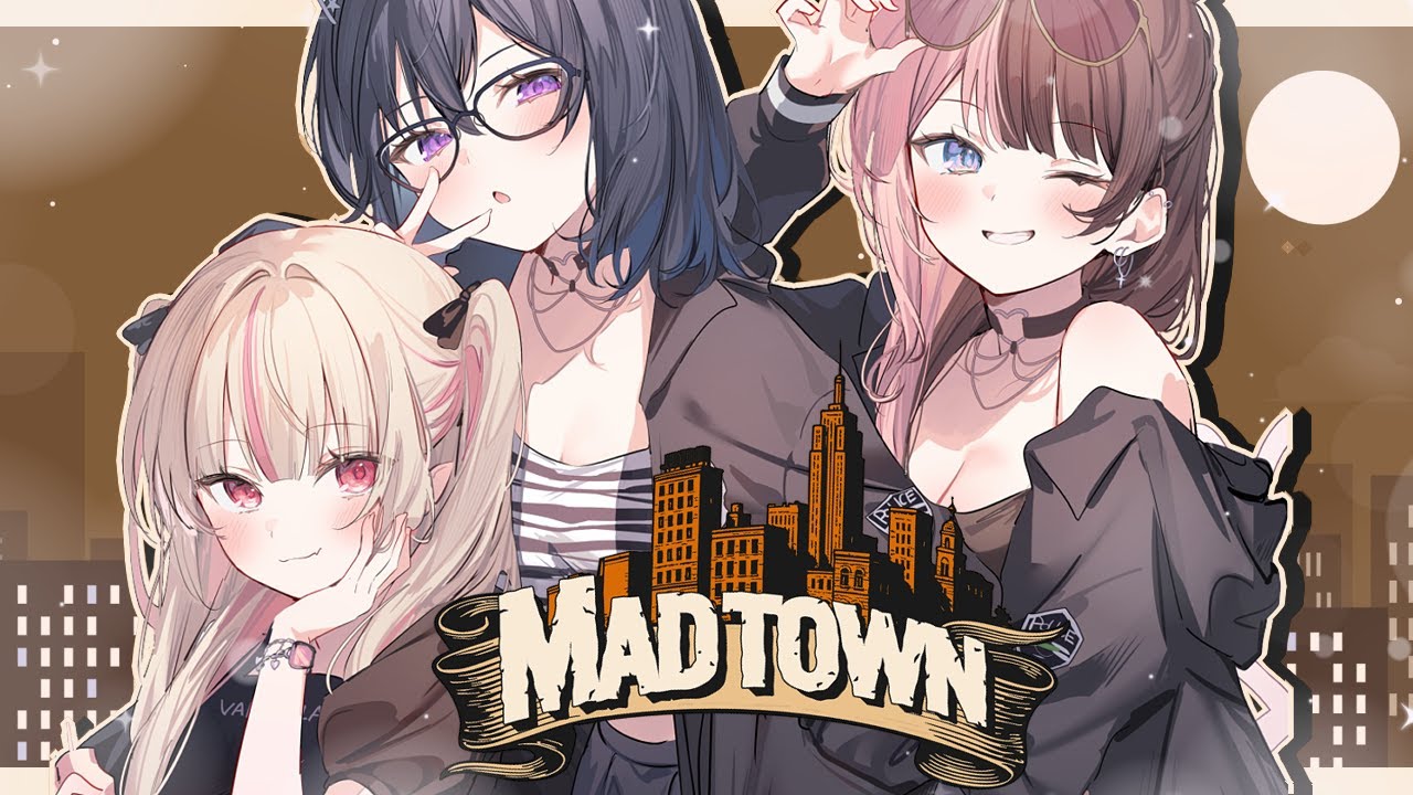 GTA5 MADTOWN (β)〗警察9日目 ヘリでもっとアタックしたい！！〖にじさんじ￤魔界ノりりむ〗 - Playing Games